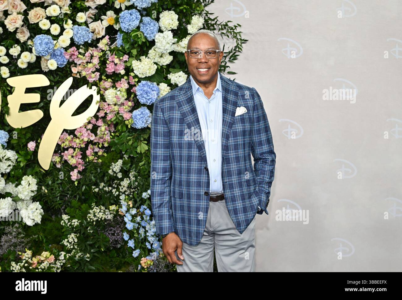 Jay Harris attends the Disney 2025 Upfront presentation at the North ...