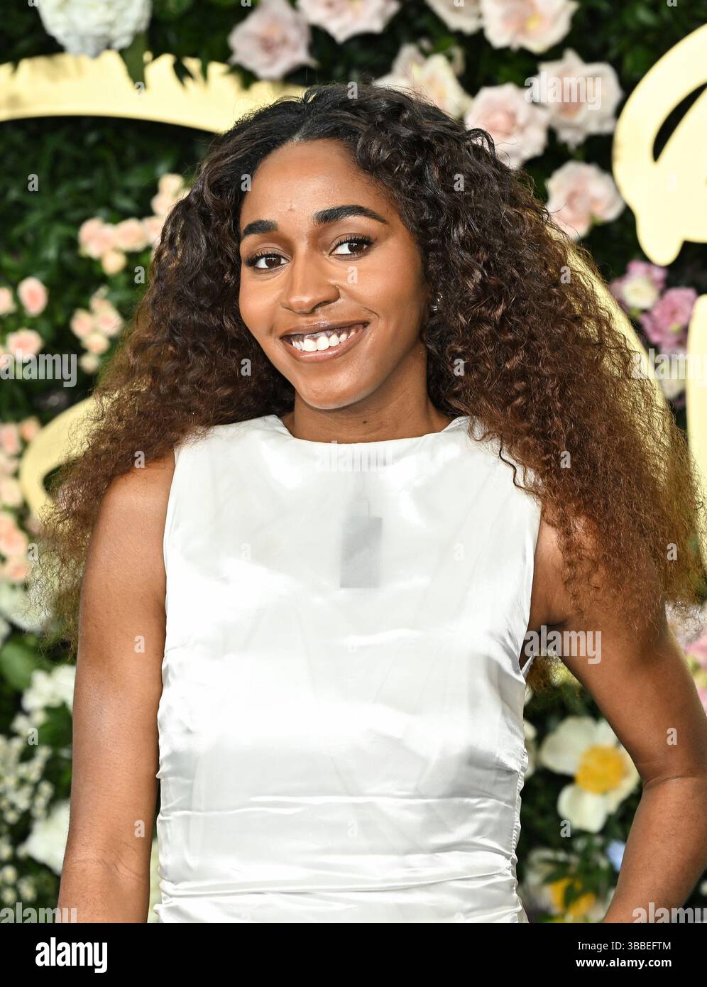 Ayo Edebiri attends the Disney 2025 Upfront presentation at the North ...