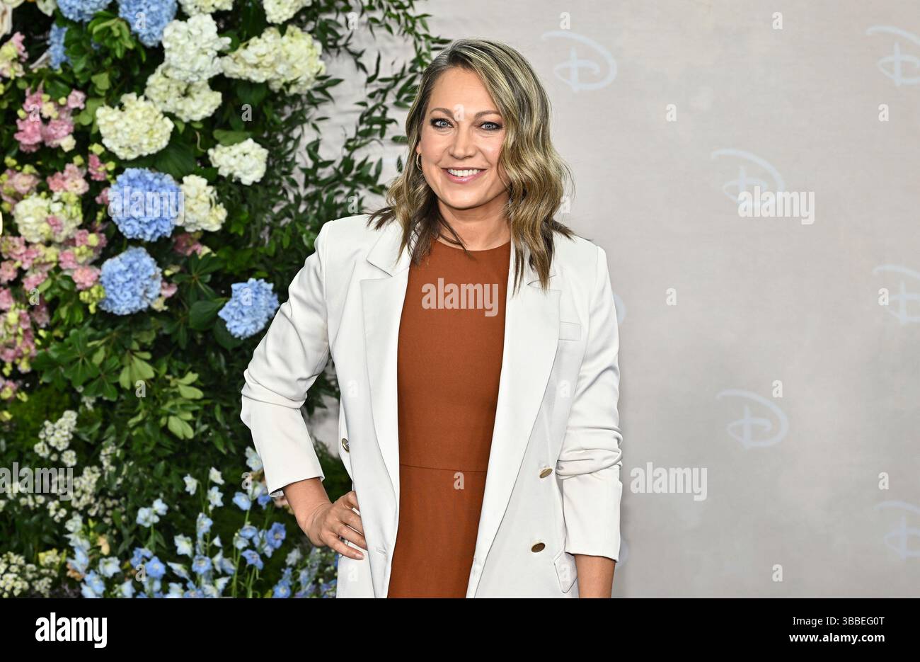 Ginger Zee attends the Disney 2025 Upfront presentation at the North ...
