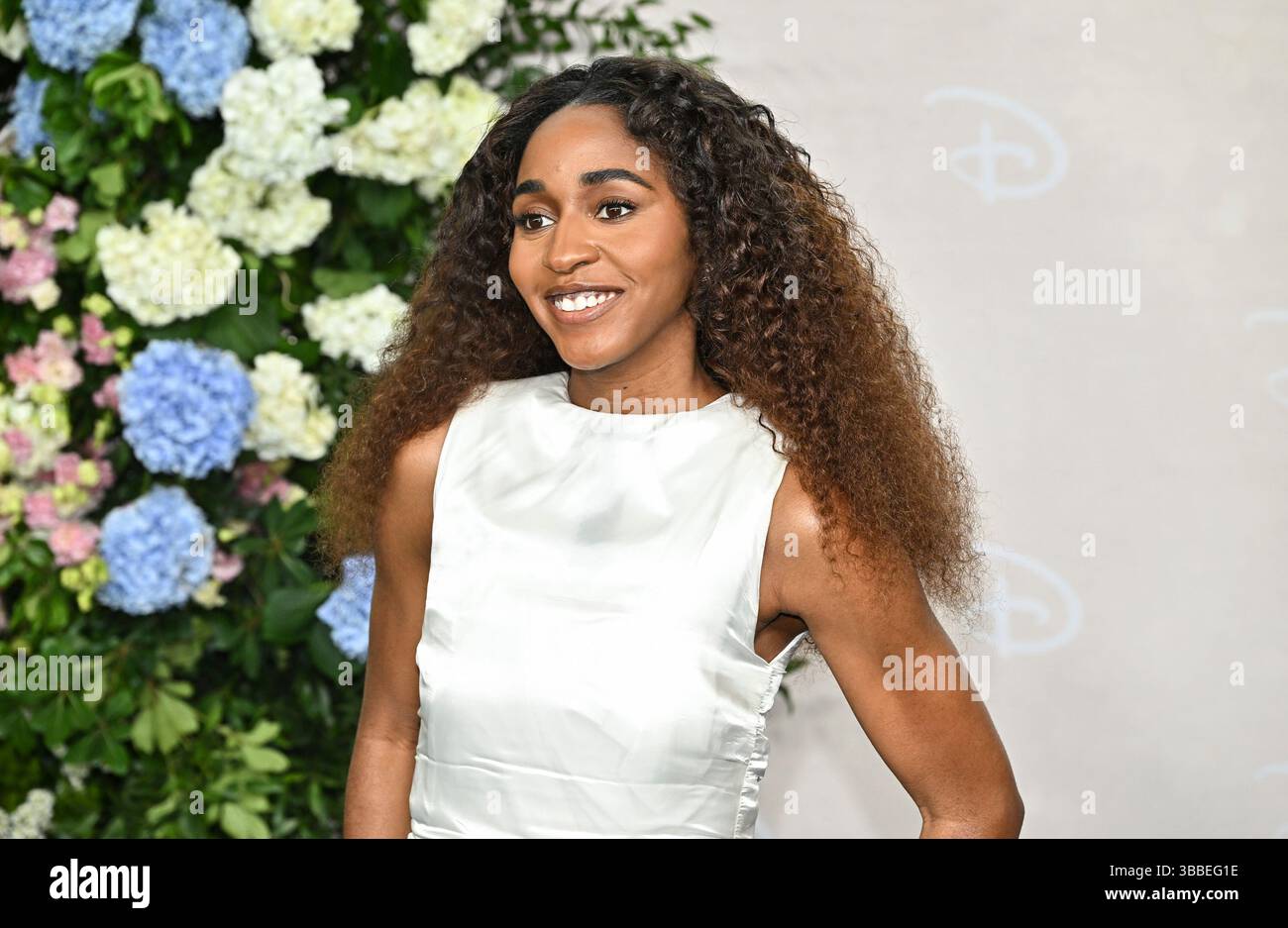Ayo Edebiri attends the Disney 2025 Upfront presentation at the North ...