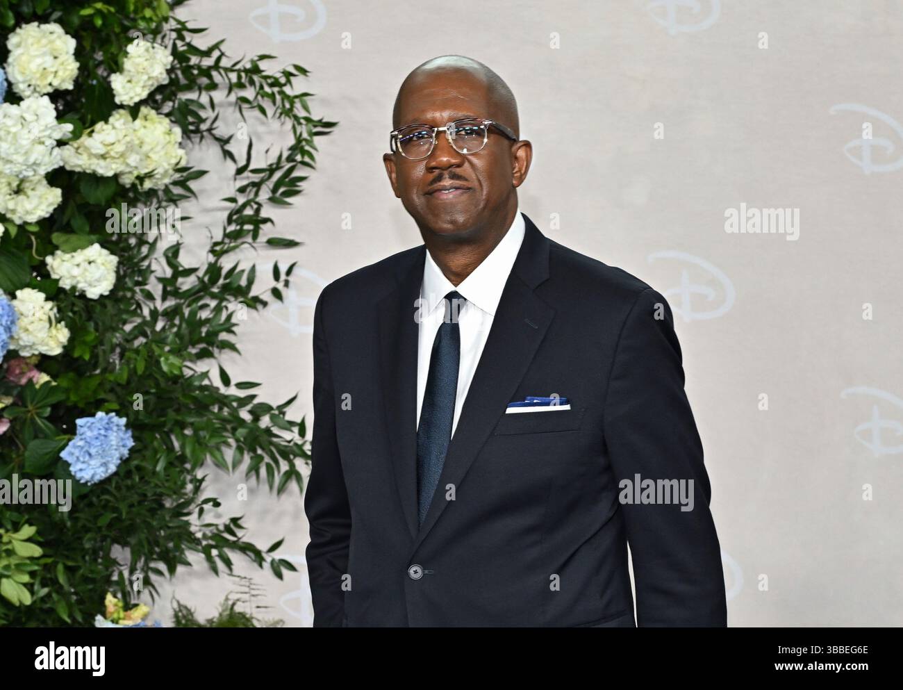 Pierre Thomas attends the Disney 2025 Upfront presentation at the North ...