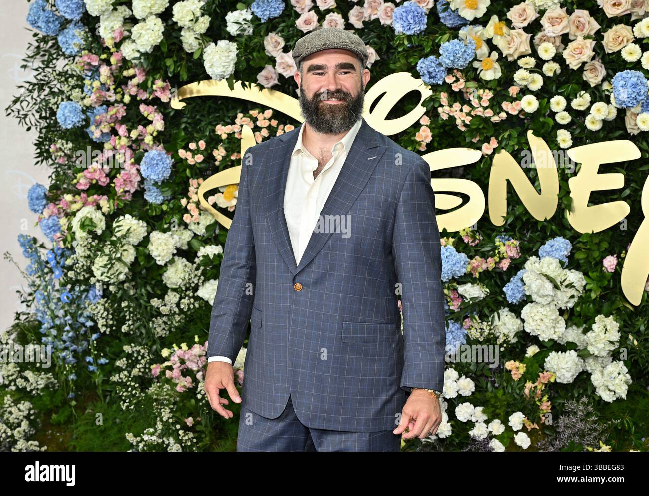 Jason Kelce attends the Disney 2025 Upfront presentation at the North ...