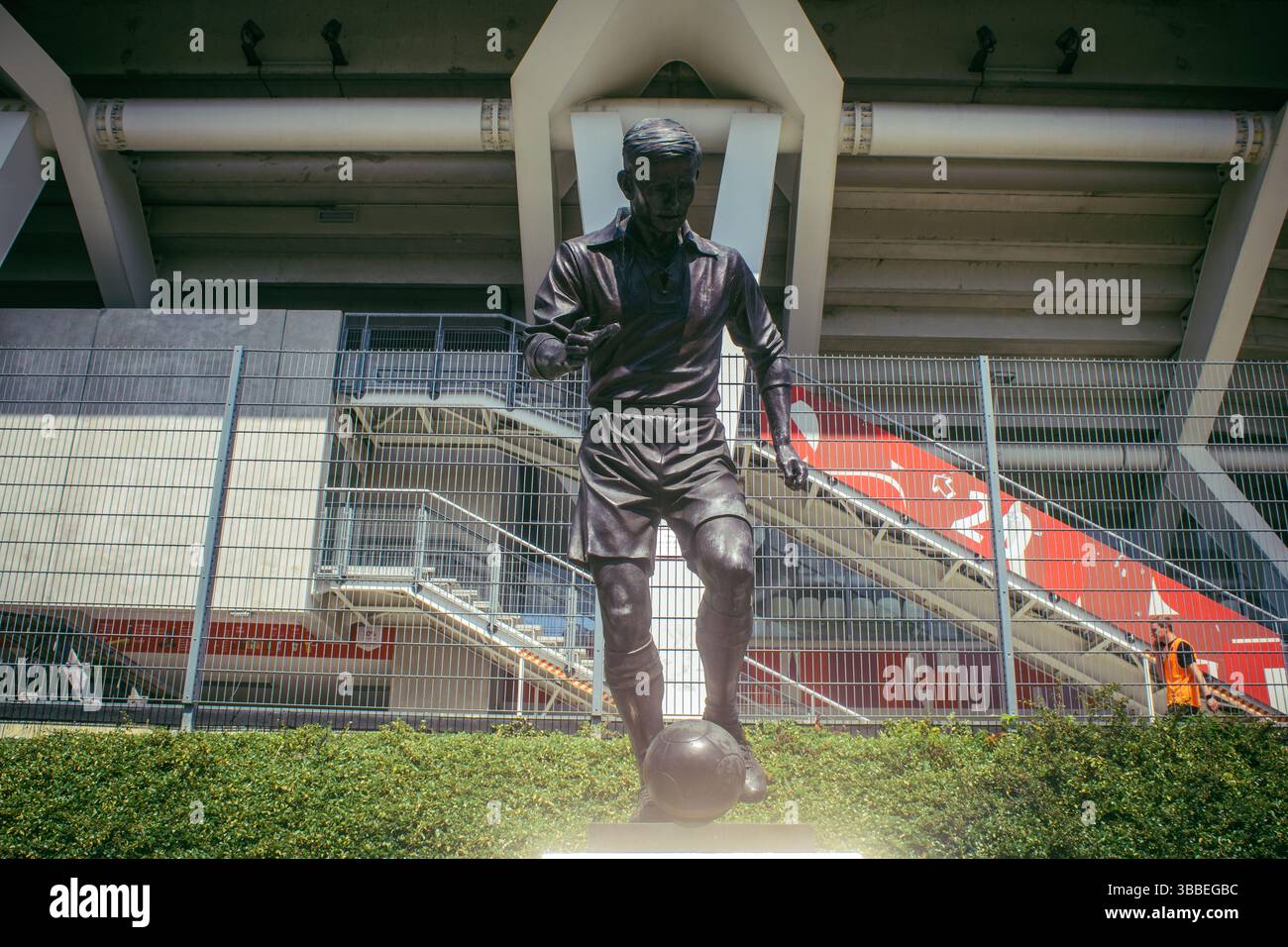 Reims, France, May 15, 2025 The Stade Auguste Delaune is a multi-use ...