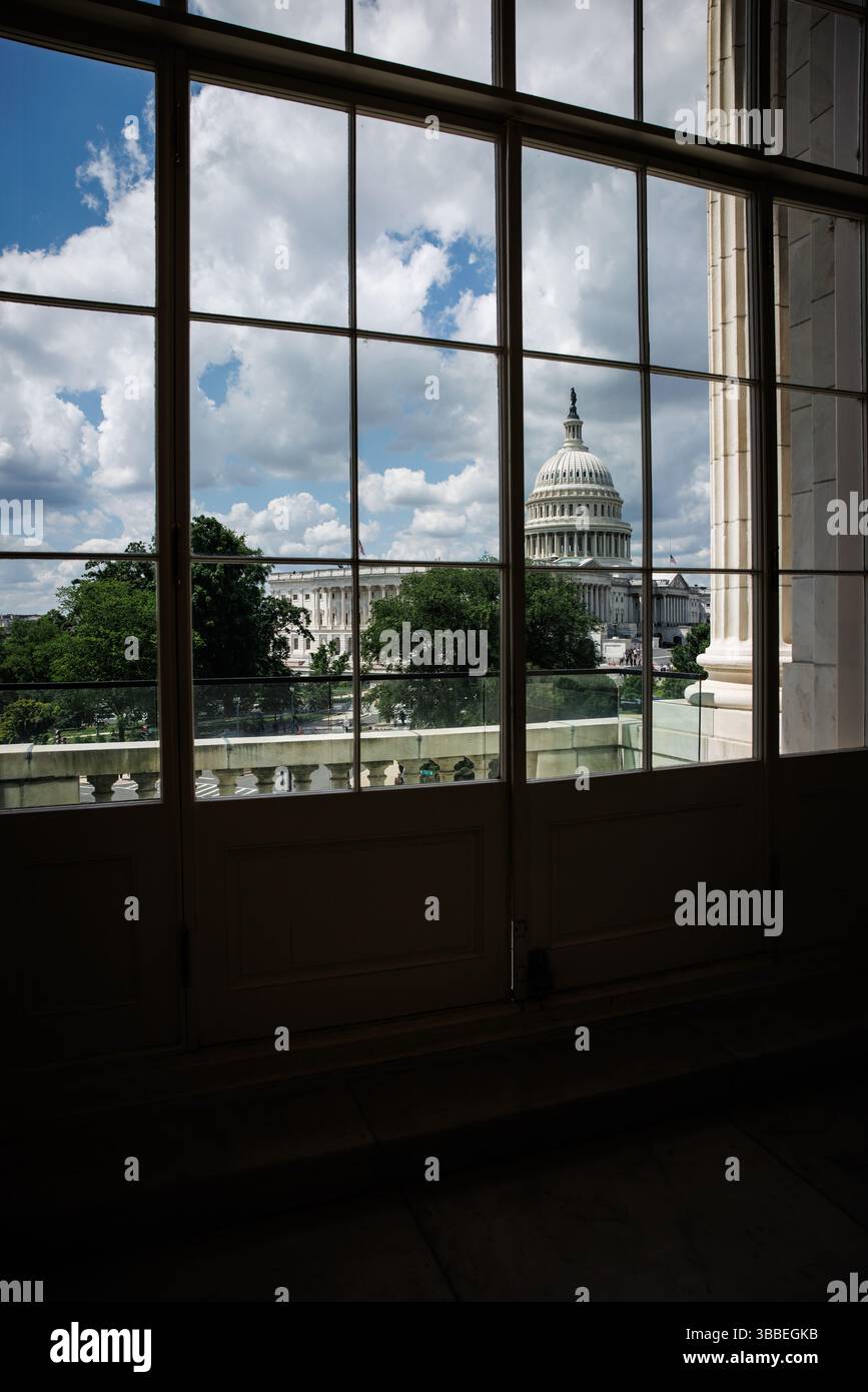 Washington, United States. 15th May, 2025. The U.S. Capitol building is ...