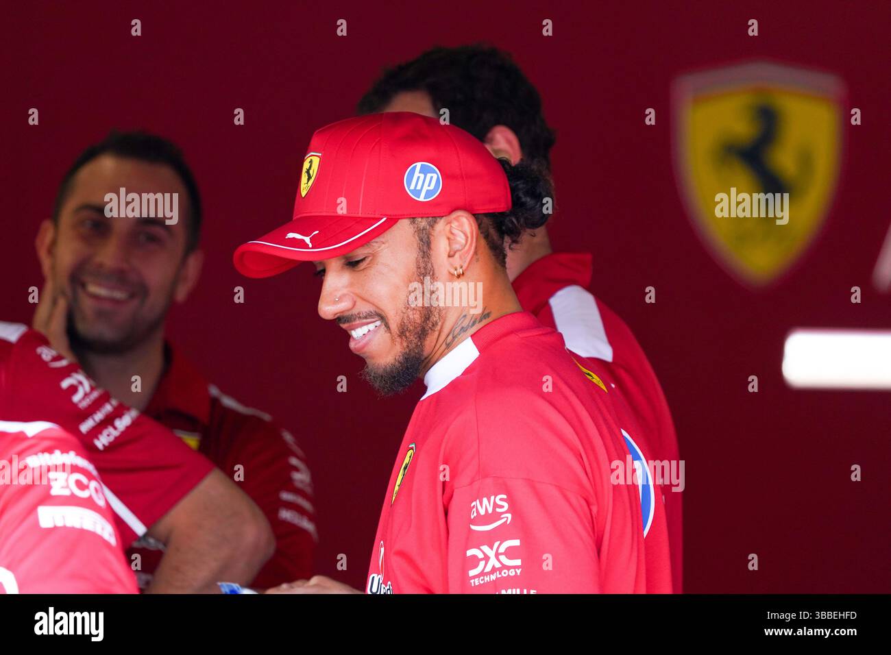 Lewis Hamilton (GBR) - Scuderia Ferrari - Ferrari SF-25 - Ferrari ...