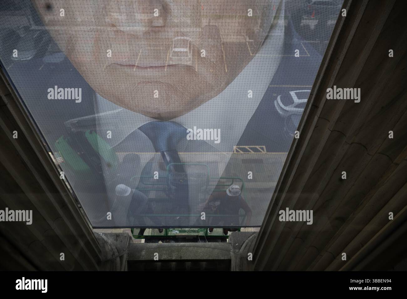 Washington, United States. 14th May, 2025. A view through an enormous ...