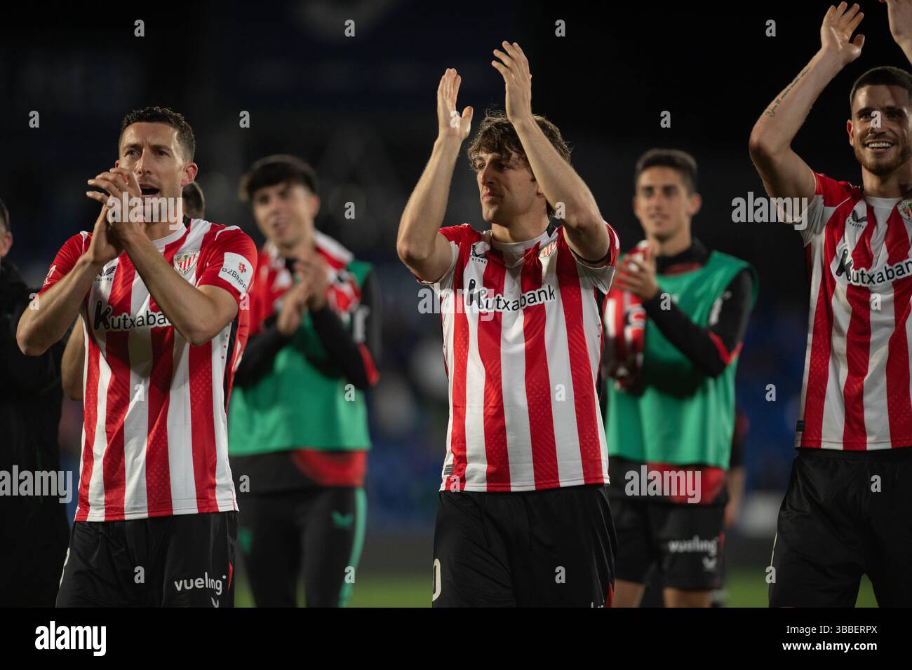 Spanish La Liga EA Sports soccer match Getafe vs Athletic Club at ...