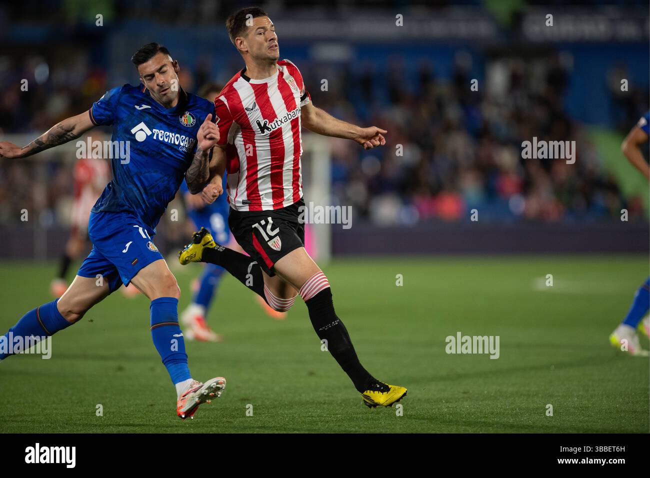 Spanish La Liga EA Sports soccer match Getafe vs Athletic Club at ...