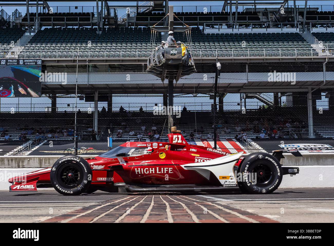 Speedway, In, USA. 15th May, 2025. NTT INDYCAR SERIES driver, JACOB ...