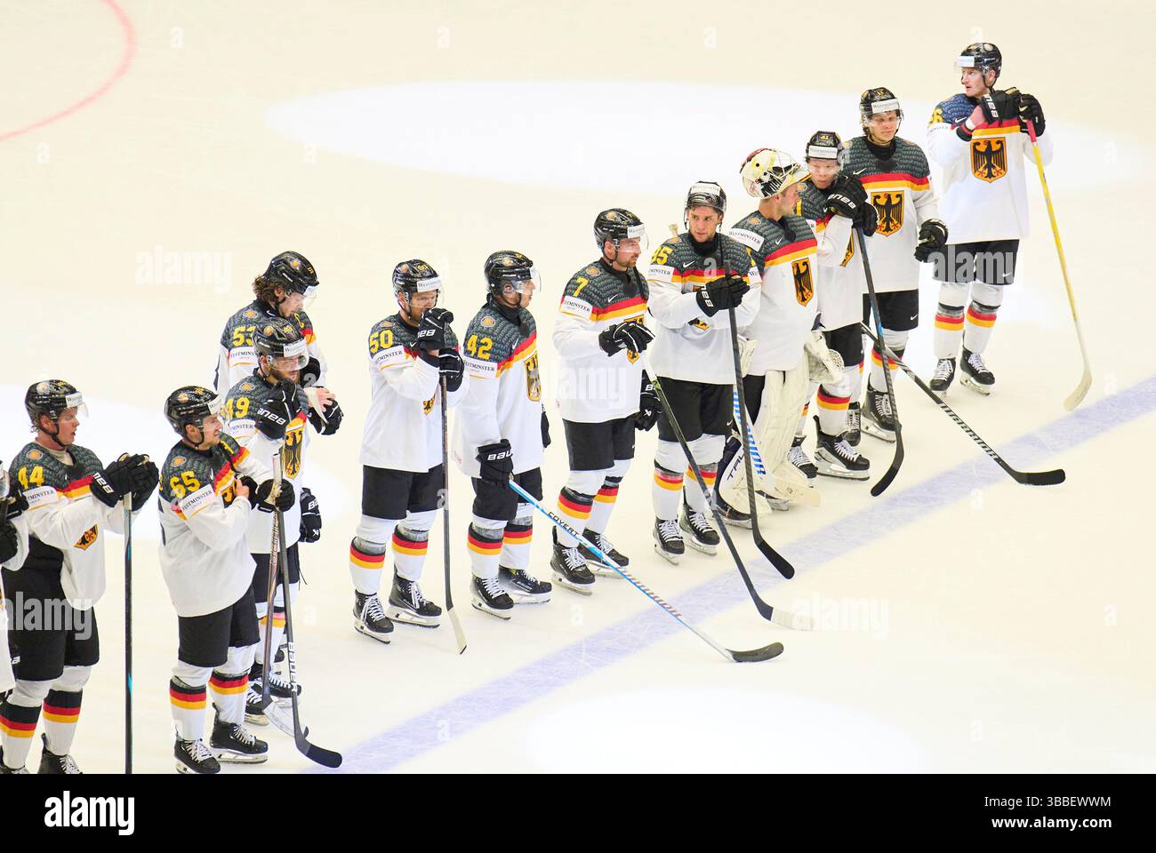Team Germany sad in the preliminary round match SWITZERLAND - GERMANY 5 ...