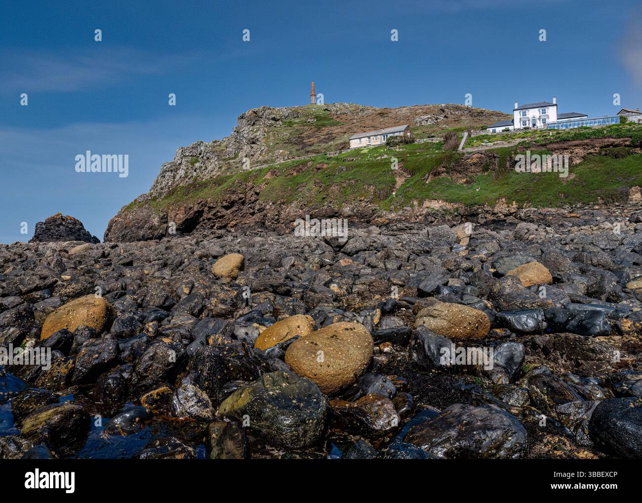 Ocean view cape cornwall hi-res stock photography and images - Alamy