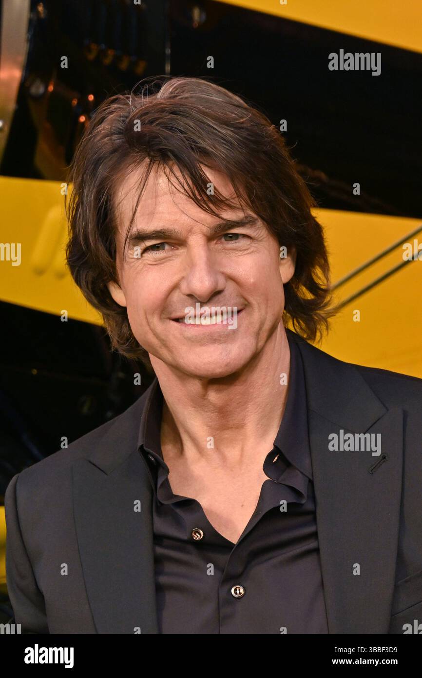 London, UK. 15th May, 2025. Tom Cruise at global premiere of Mission ...