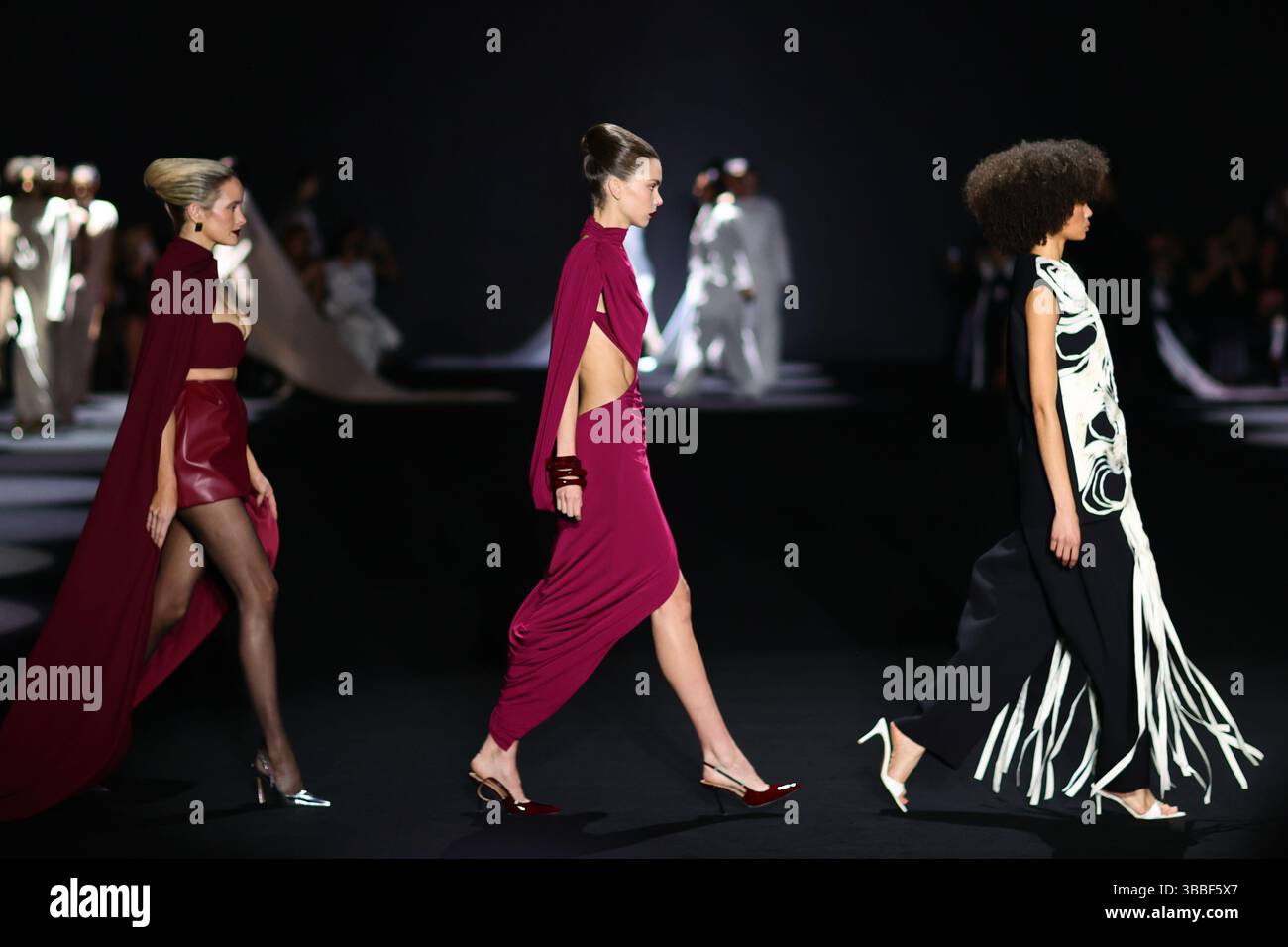 Sydney, Australia, 15 May, 2025. A model walks the runway during the MARIAM SEDDIQ show during ...