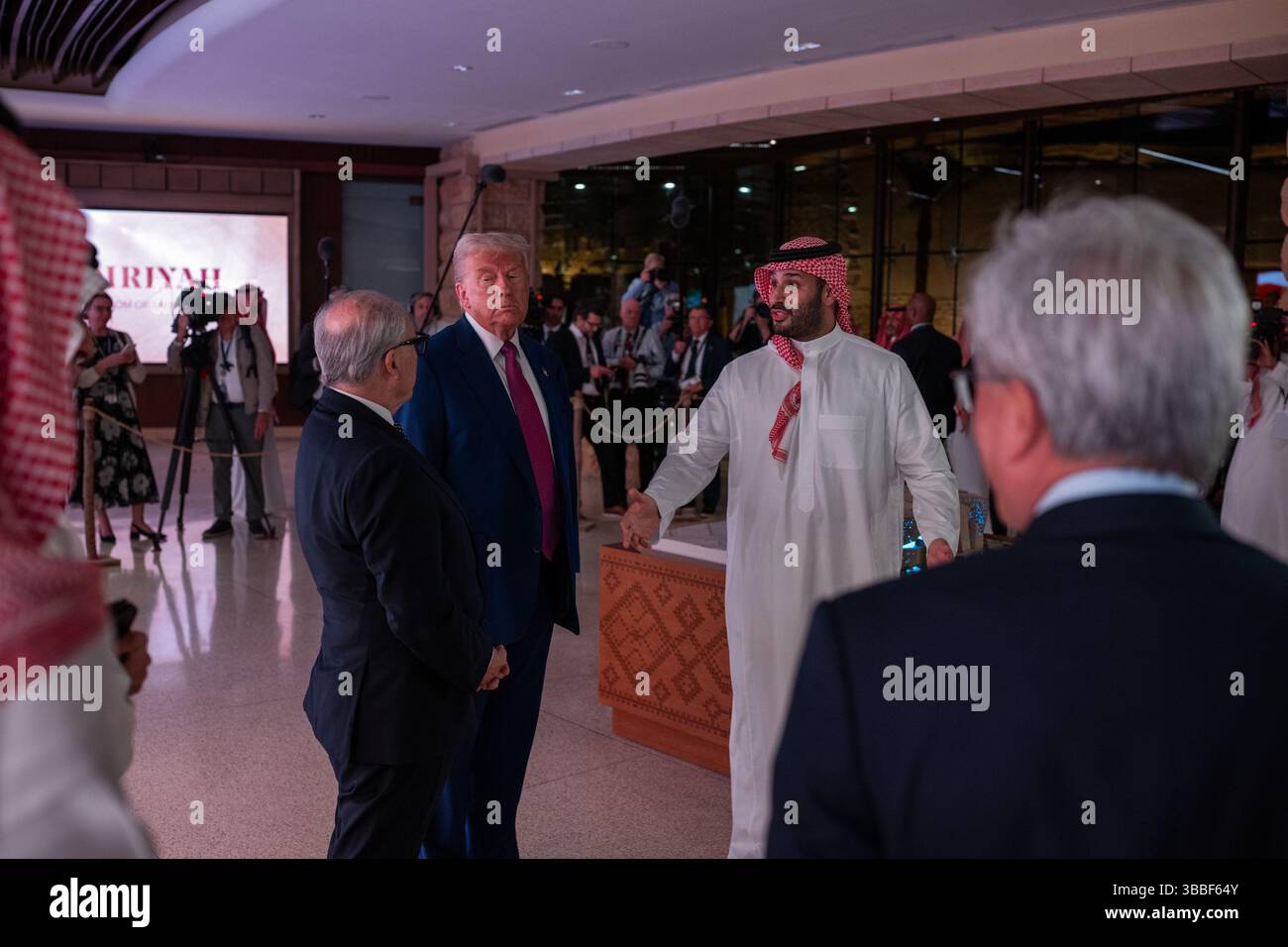 President Donald Trump and Saudi Crown Prince Mohammed Bin Salman Al ...