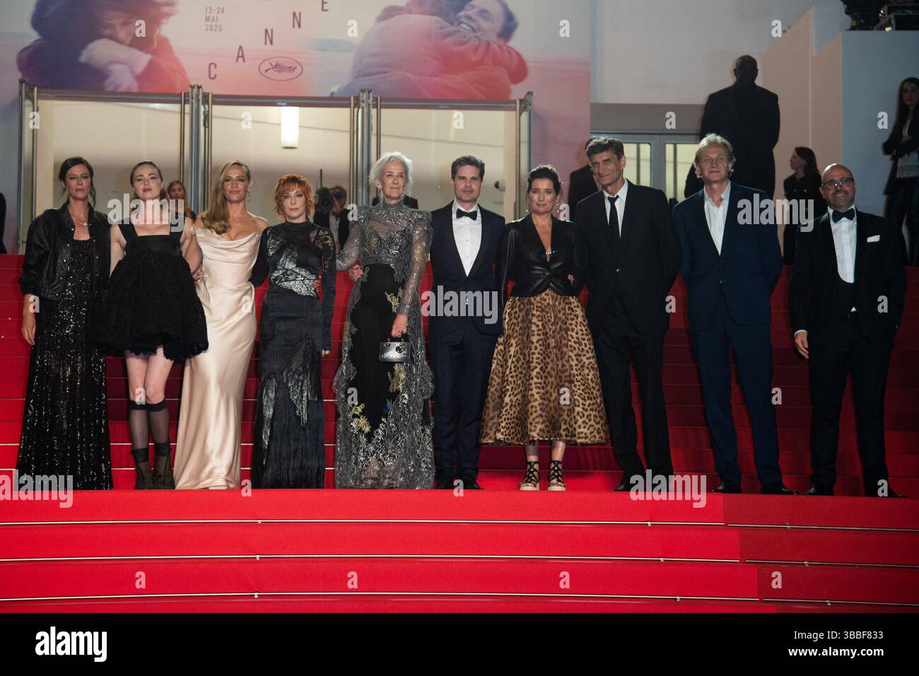 Cannes, France. 15th May, 2025. Anna Mouglalis, Freya Mavor, Cécile de ...