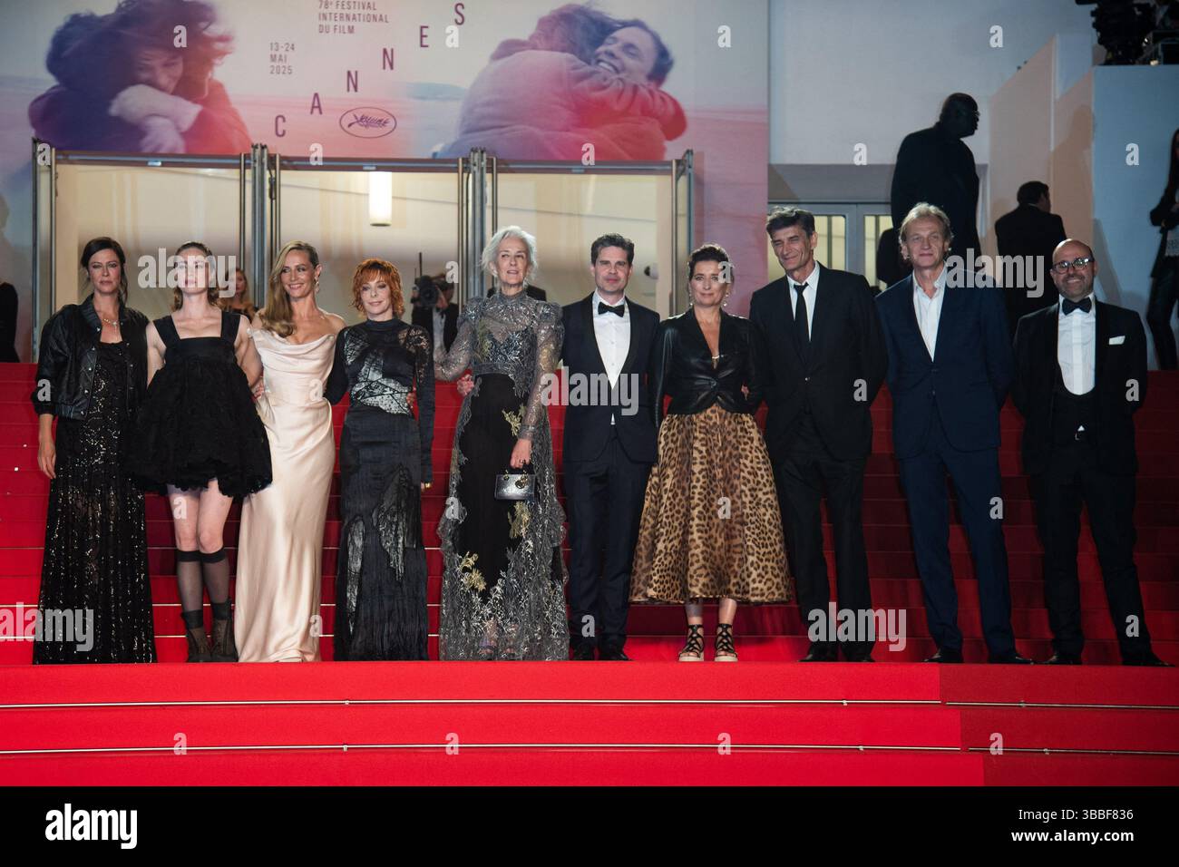 Cannes, France. 15th May, 2025. Anna Mouglalis, Freya Mavor, Cécile de ...