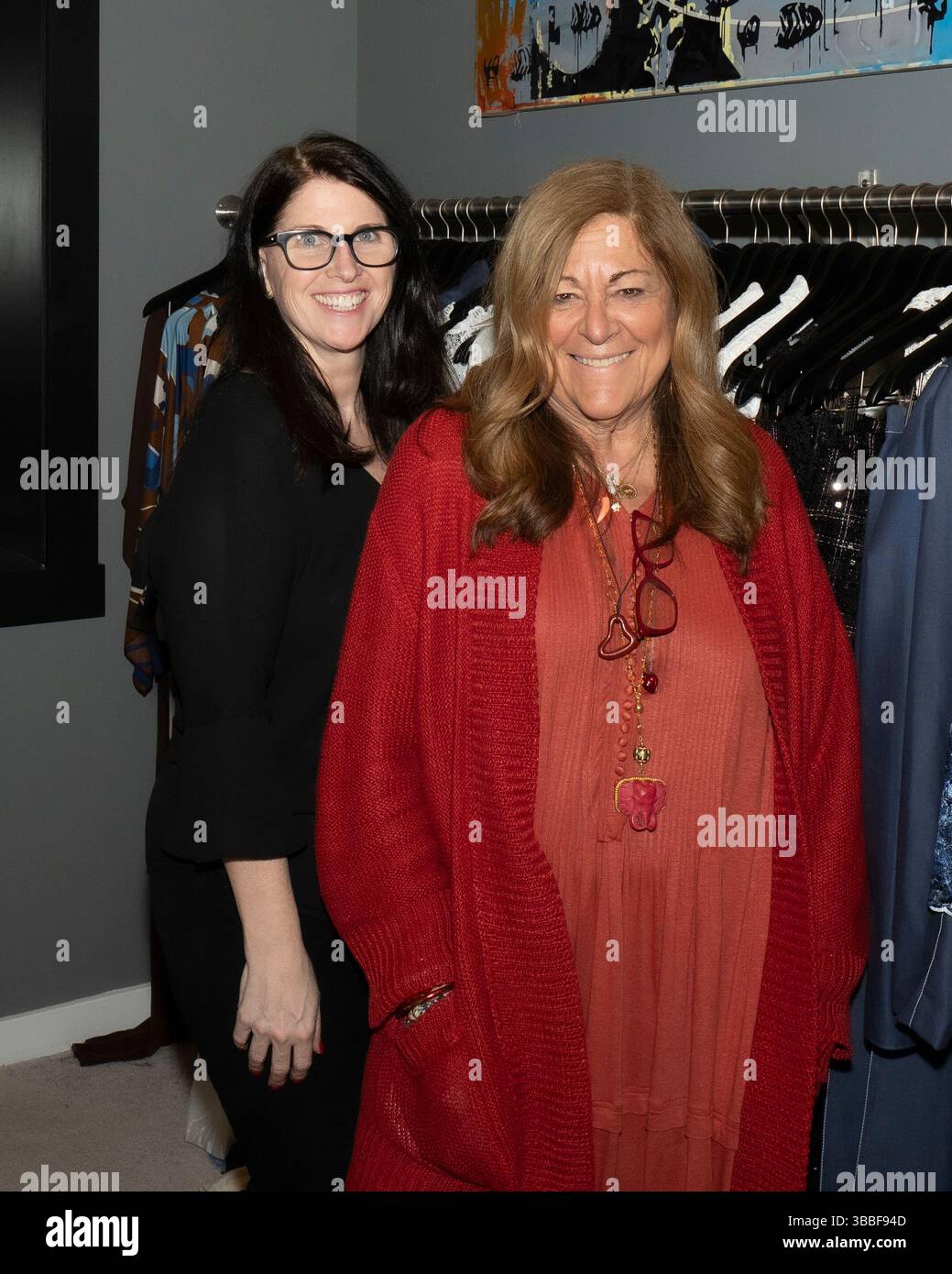 Samantha McLeod and Fern Mallis attends the American Heart Association ...