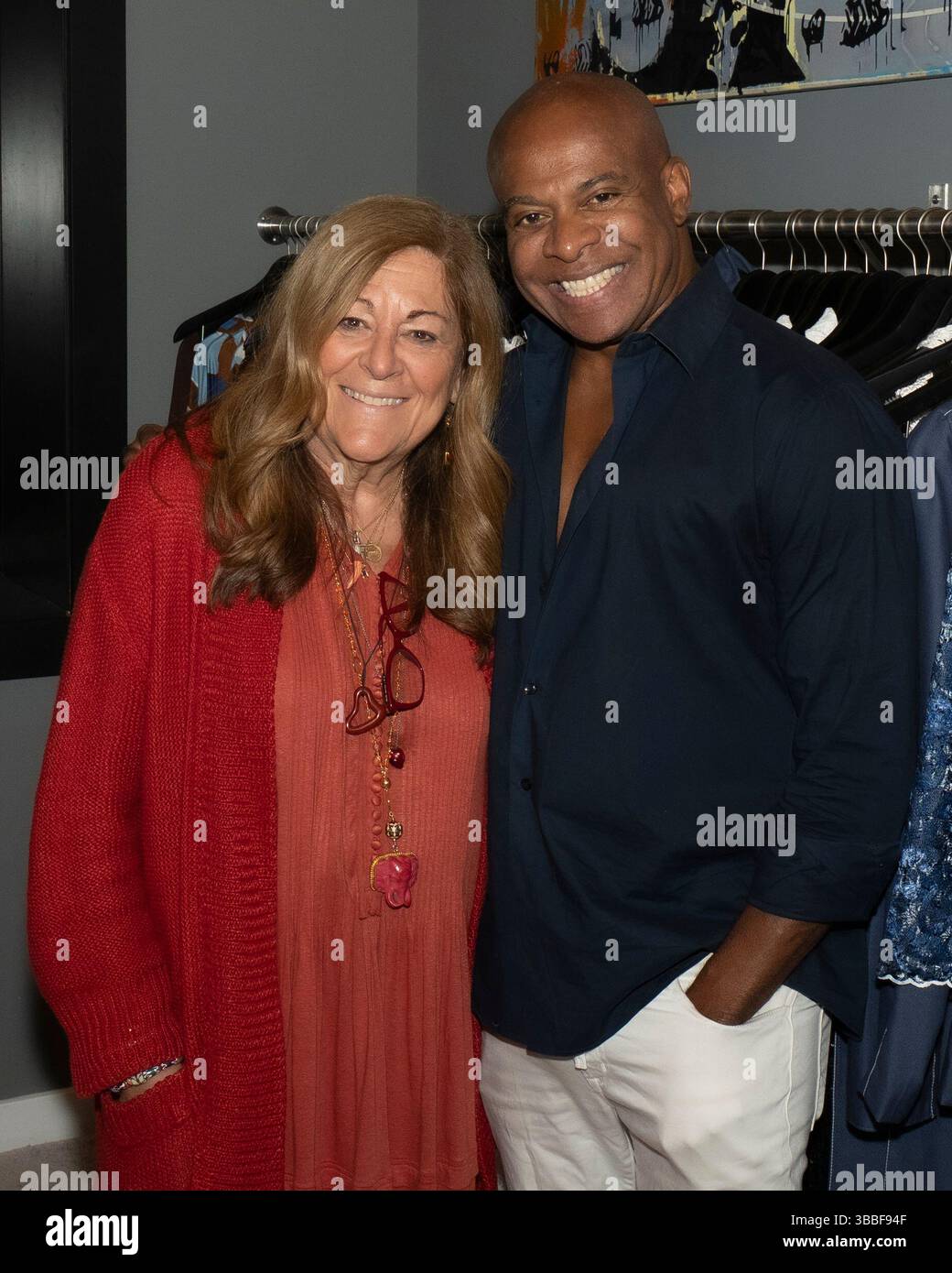 Fern Mallis and Frederick Anderson attends the American Heart ...