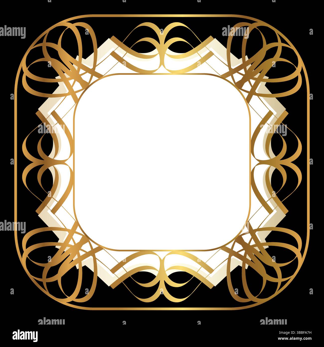 Vintage Style Frame Design Stock Vector Image & Art - Alamy