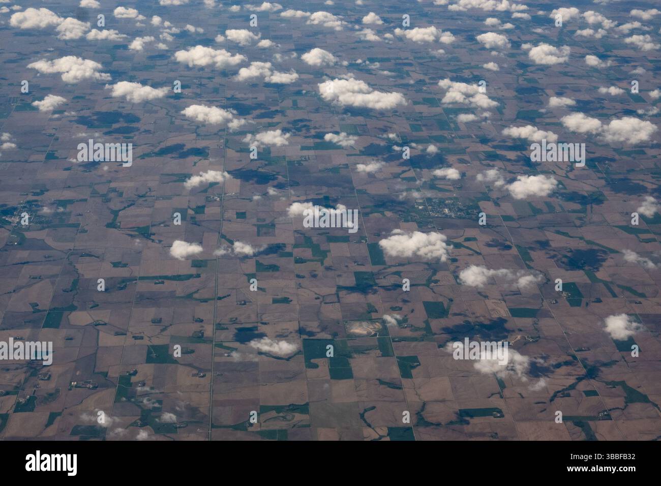 Nebraska, USA. 14th May, 2025. Aerial view of Nebraska on May 14, 2025 ...