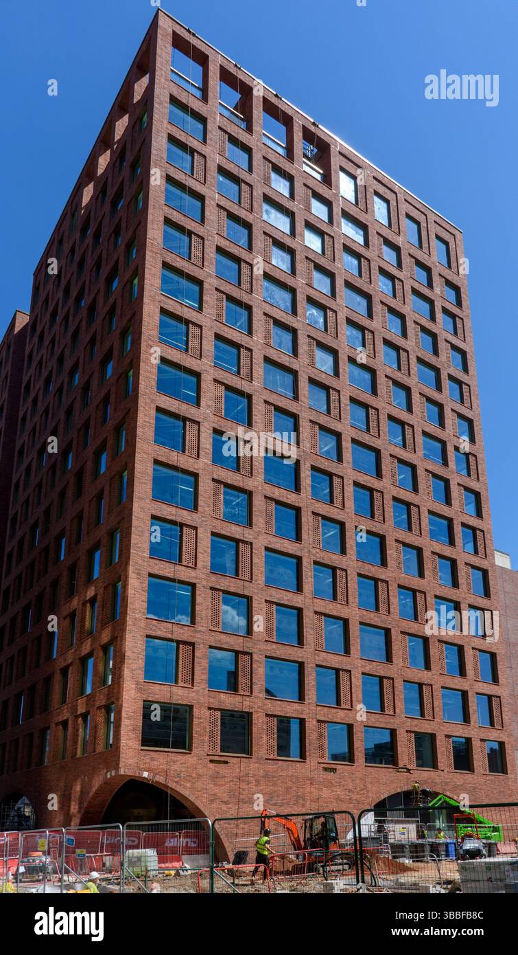 The No.3 Circle Square building, nearing completion May 2025. Circle ...