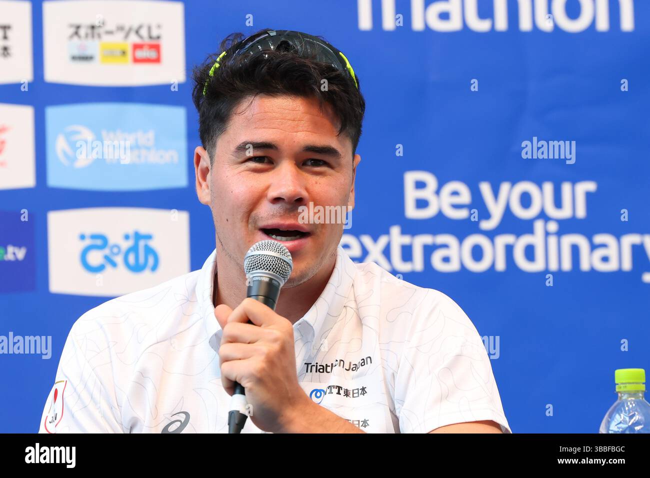 Yokohama, Kanagawa, Japan. 15th May, 2025. Kenji Nener (JPN) Triathlon ...