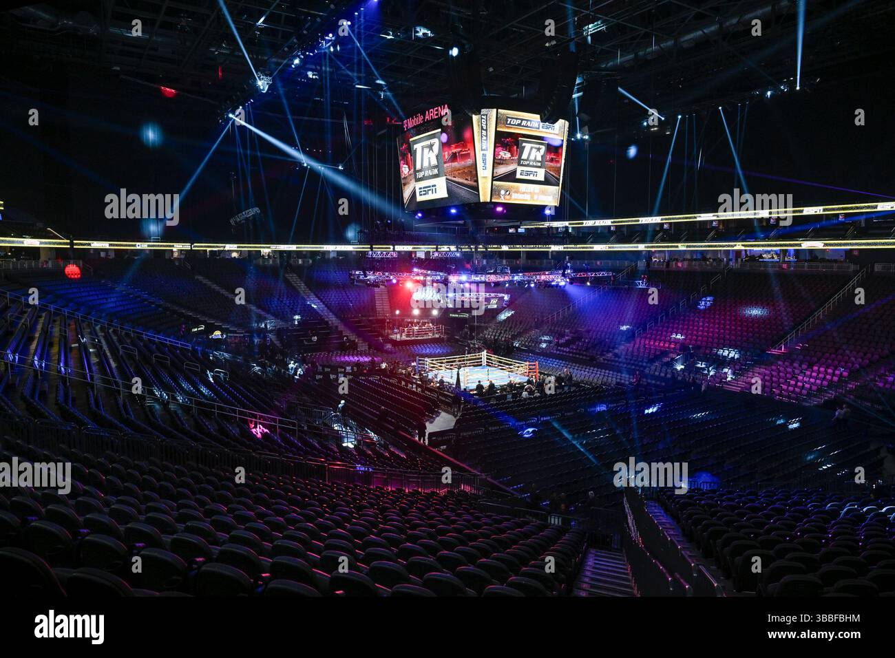 A general view inside the arena before Naoya Inoue's undisputed super ...