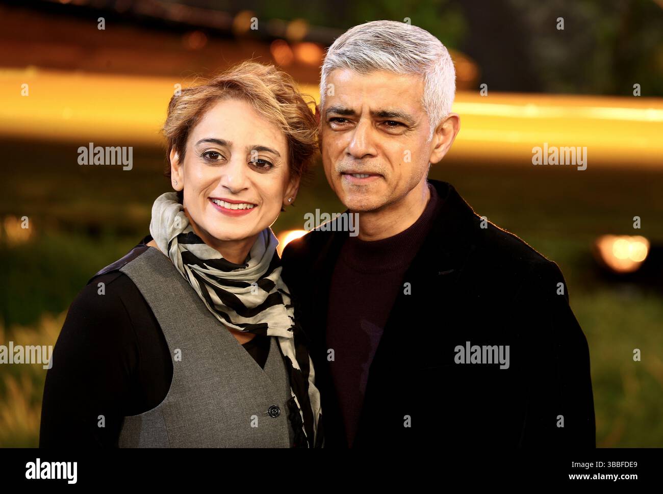 London, UK. 15th May, 2025. Saadiya Khan and Sadiq Khan attend the ...