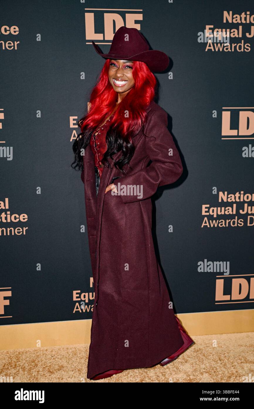 New York, USA. 15th May, 2025. Reyna Roberts attends the 37th National ...