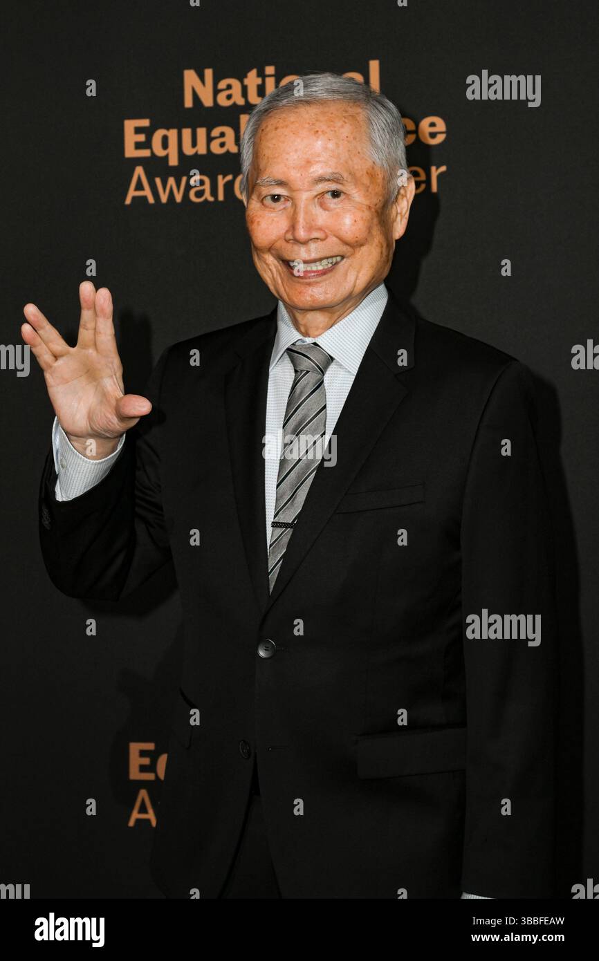 New York, USA. 15th May, 2025. George Takei attends the Legal Defence ...