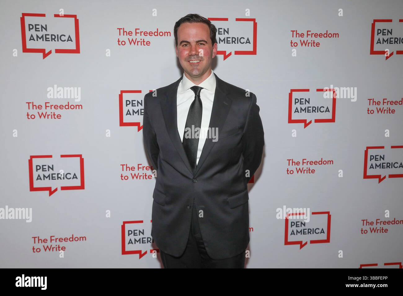 Journalist Robert Costa attends the PEN America Spring Literary Gala at ...