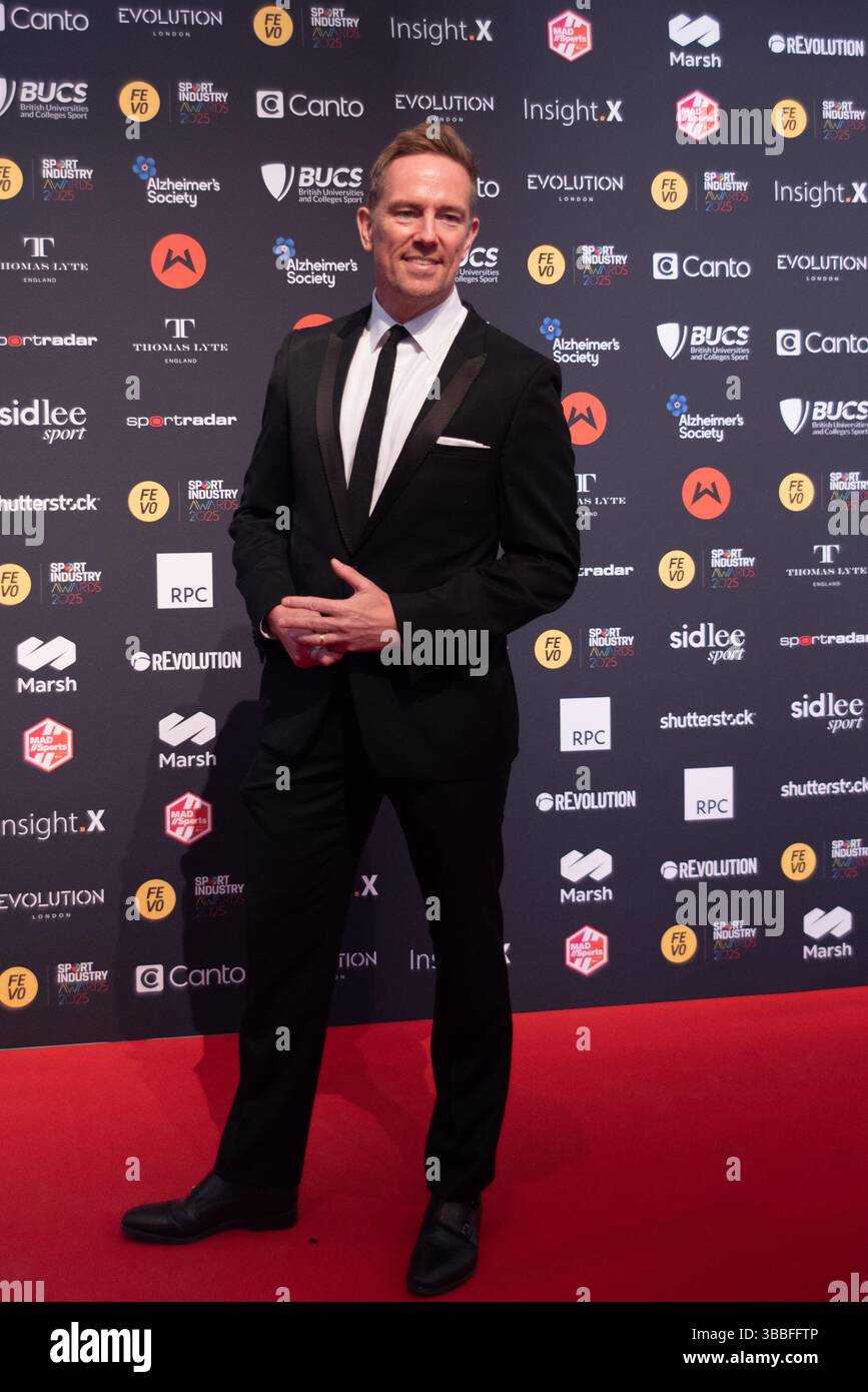 London, England. 15th May 2025. Simon Thomas poses on the red carpet at ...
