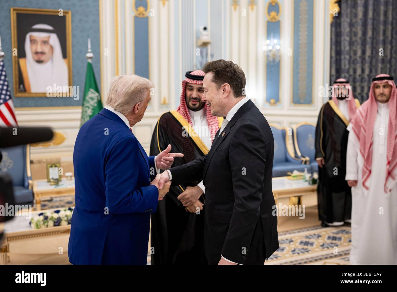 President Donald Trump and Saudi Crown Prince Mohammed Bin Salman Al ...