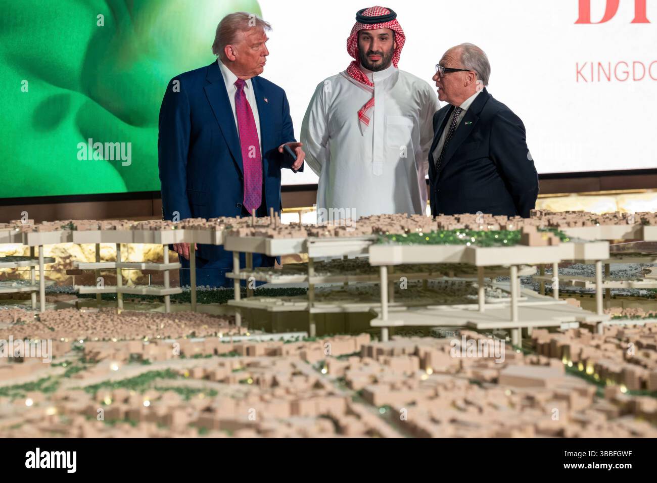President Donald Trump and Saudi Crown Prince Mohammed Bin Salman Al ...