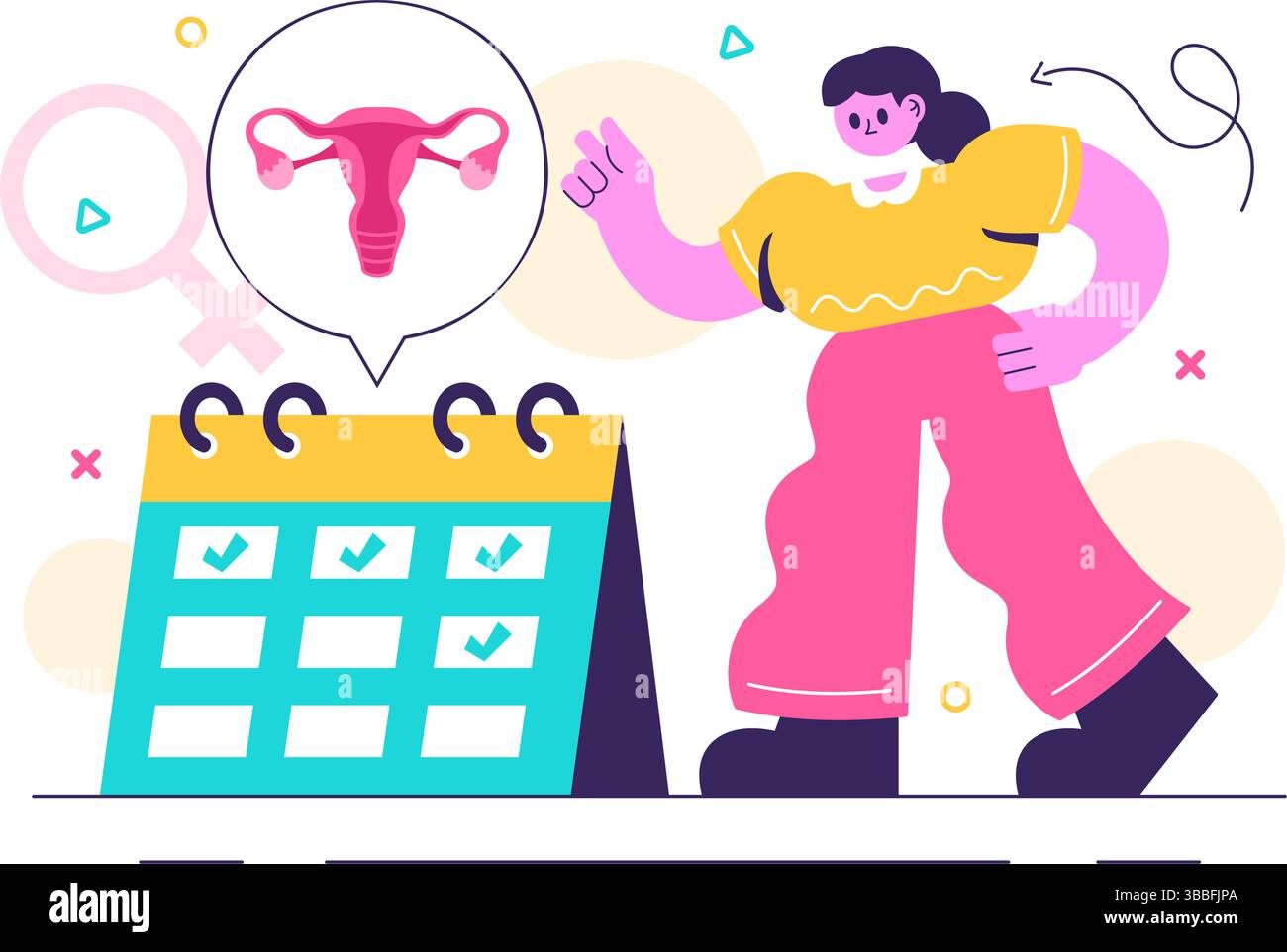 Hormone replacement therapy disease Stock Vector Images - Alamy