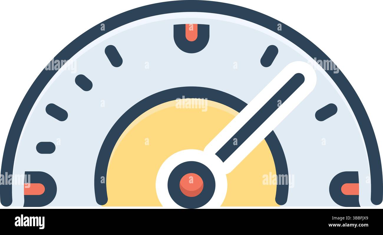 Icon for indicator, mileage Stock Vector Image & Art - Alamy