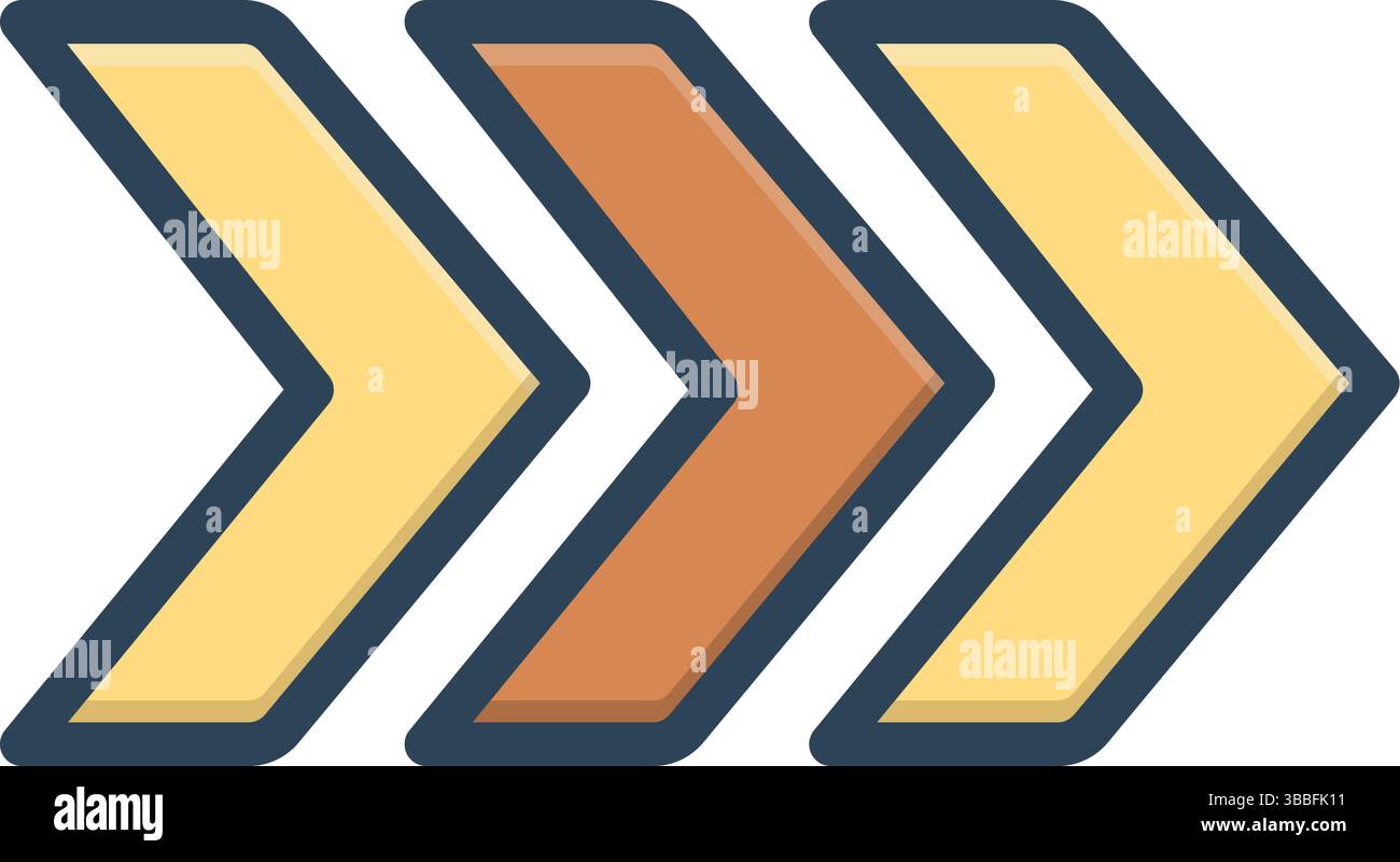 Chevron silhouette Cut Out Stock Images & Pictures - Alamy