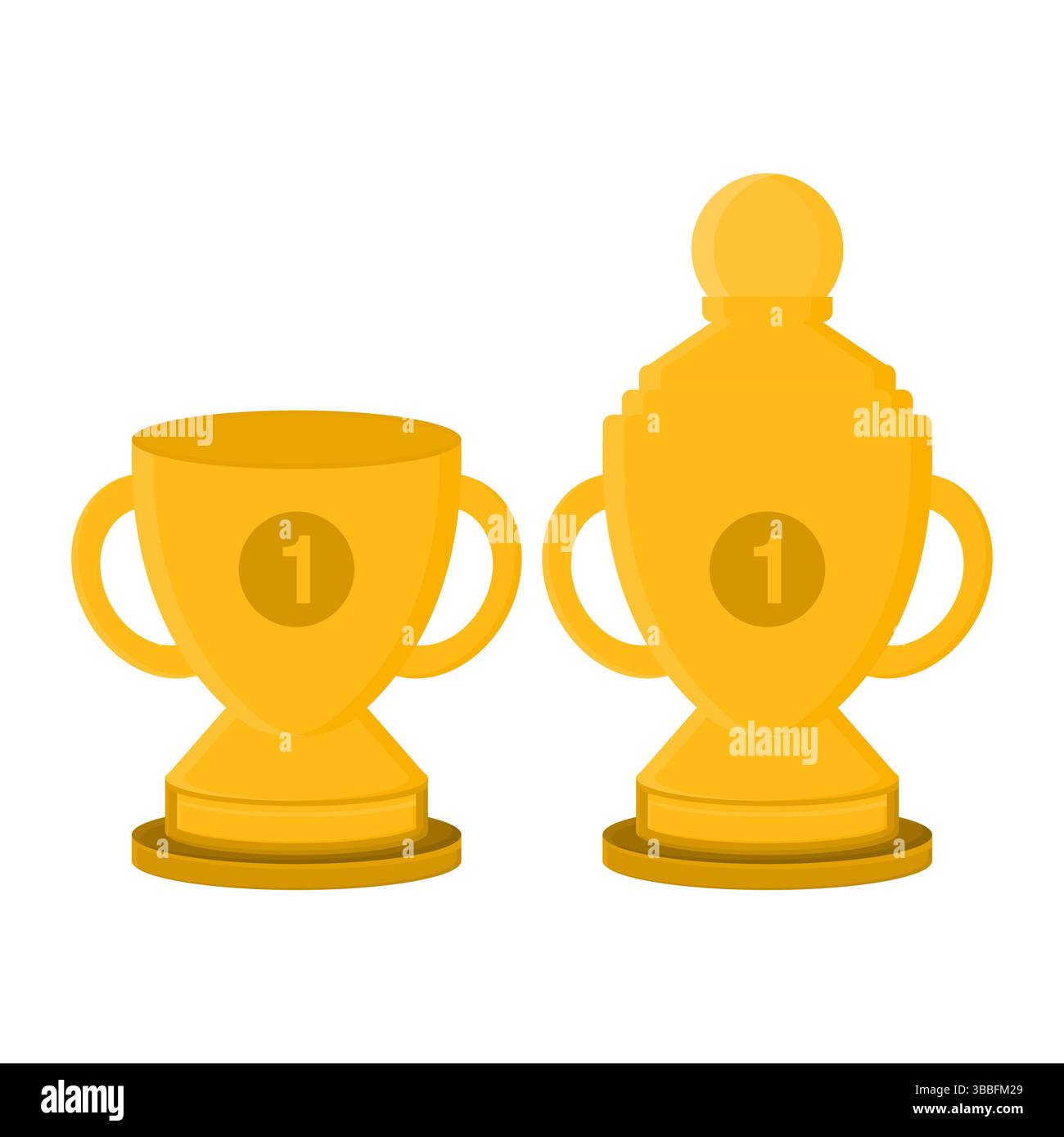 First Place Prize Trophy Award Vector. Gold Award Trophy for ...