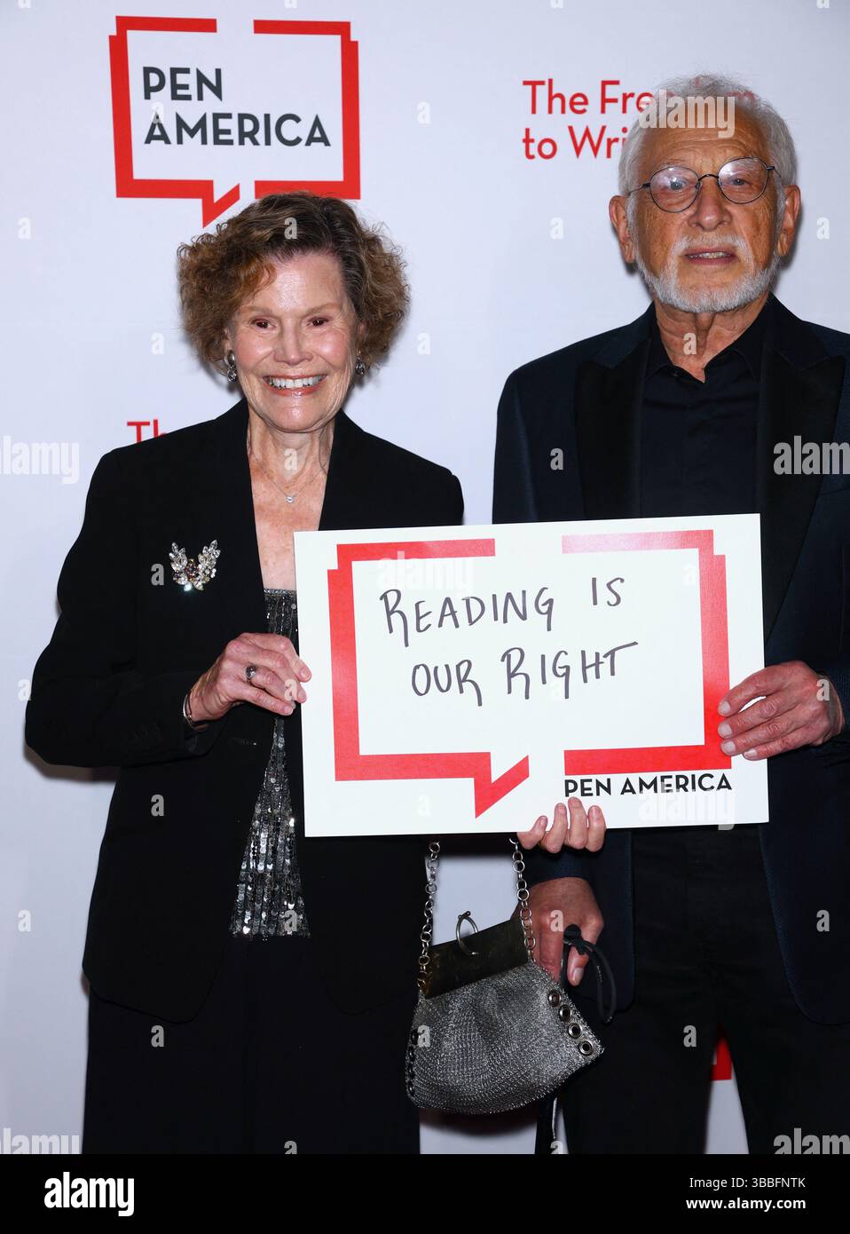 New York City, United States. 15th May, 2025. Judy Blume and George ...