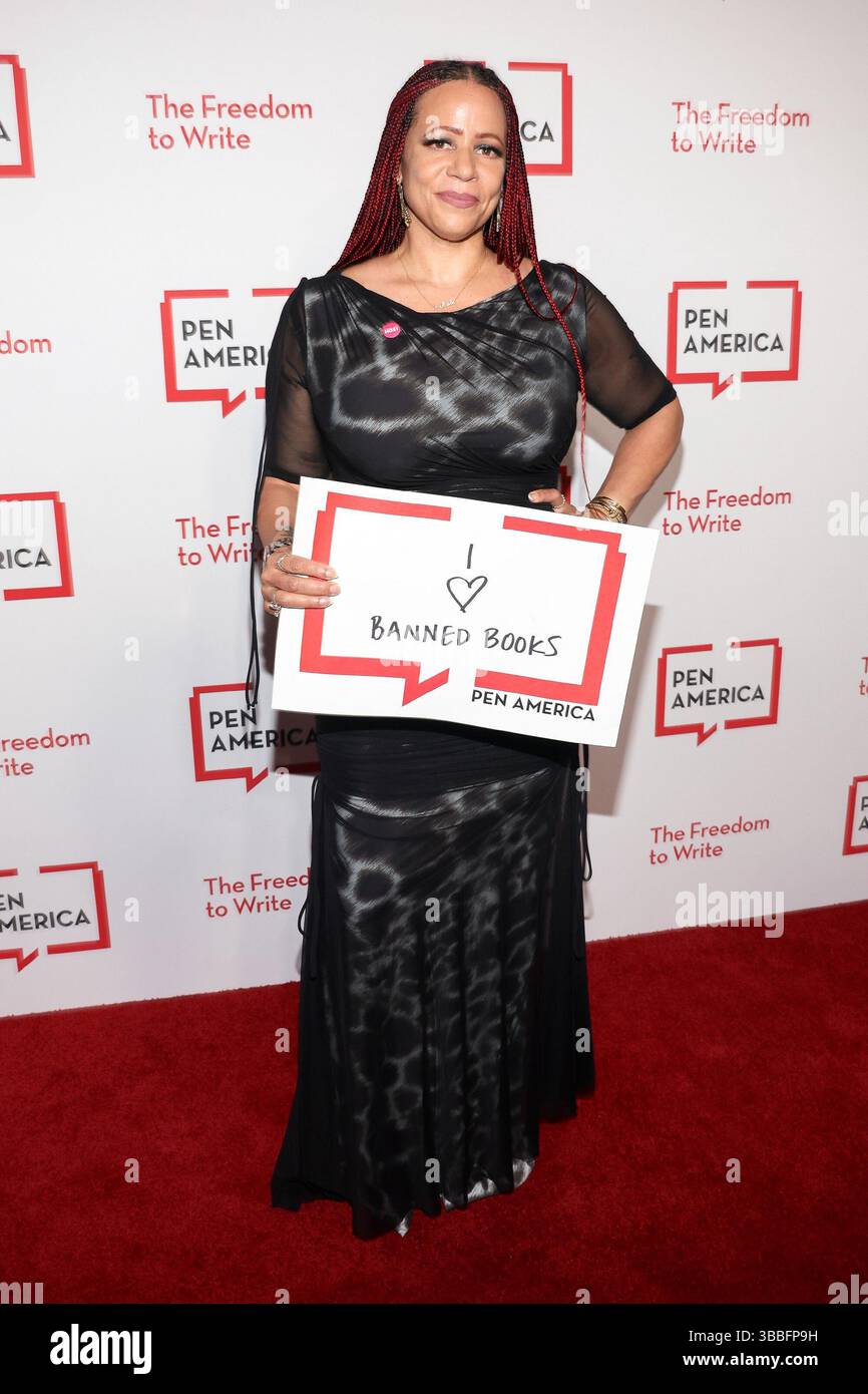 Ny. 15th May, 2025. Nikole Hannah-Jones at arrivals for PEN America ...