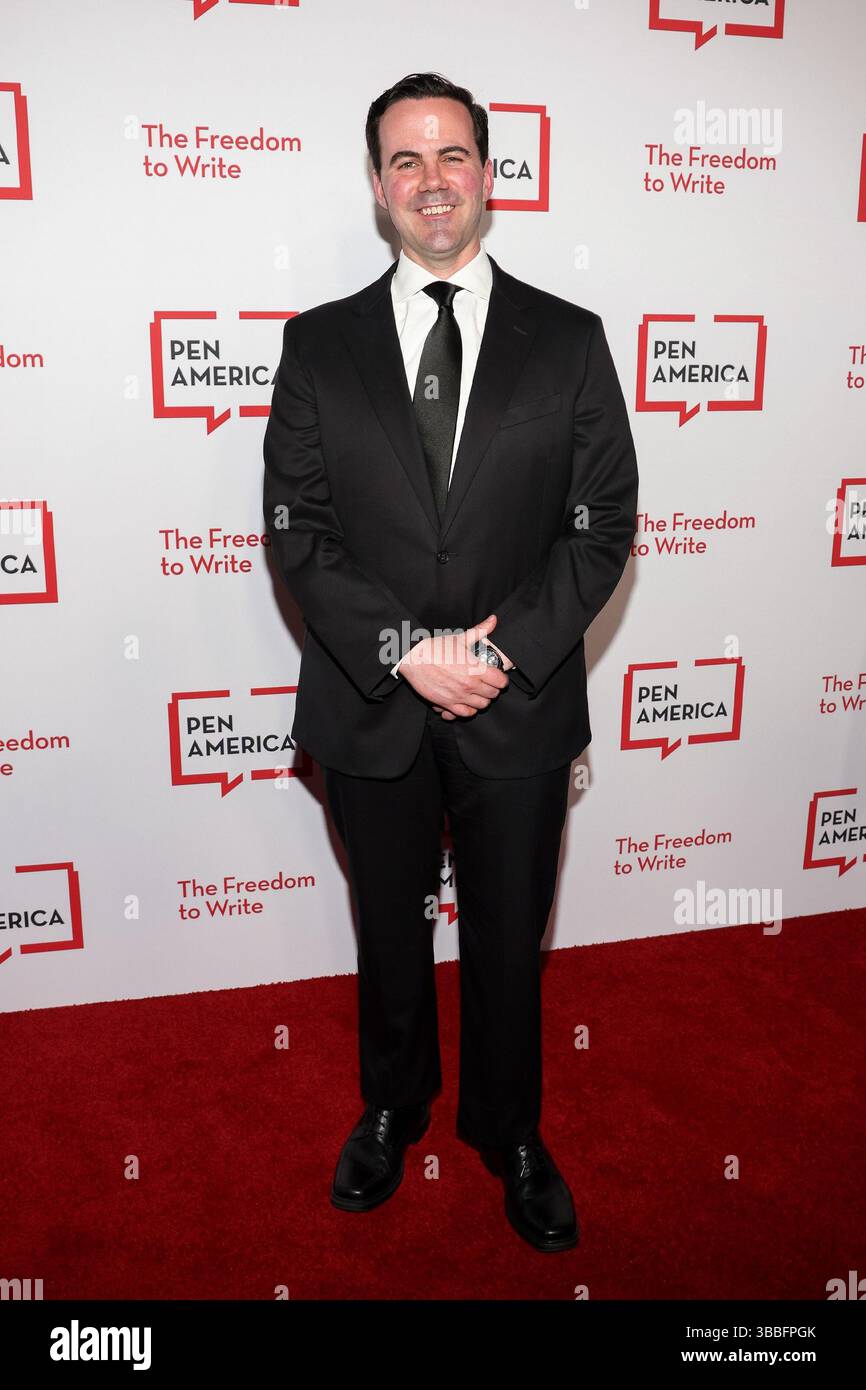 Ny. 15th May, 2025. Robert Costa at arrivals for PEN America Literary ...