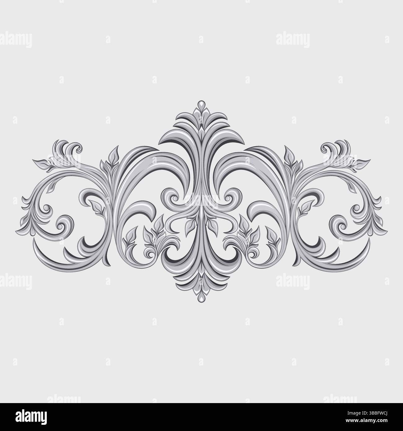 Silver jewelry on light Stock Vector Images - Alamy
