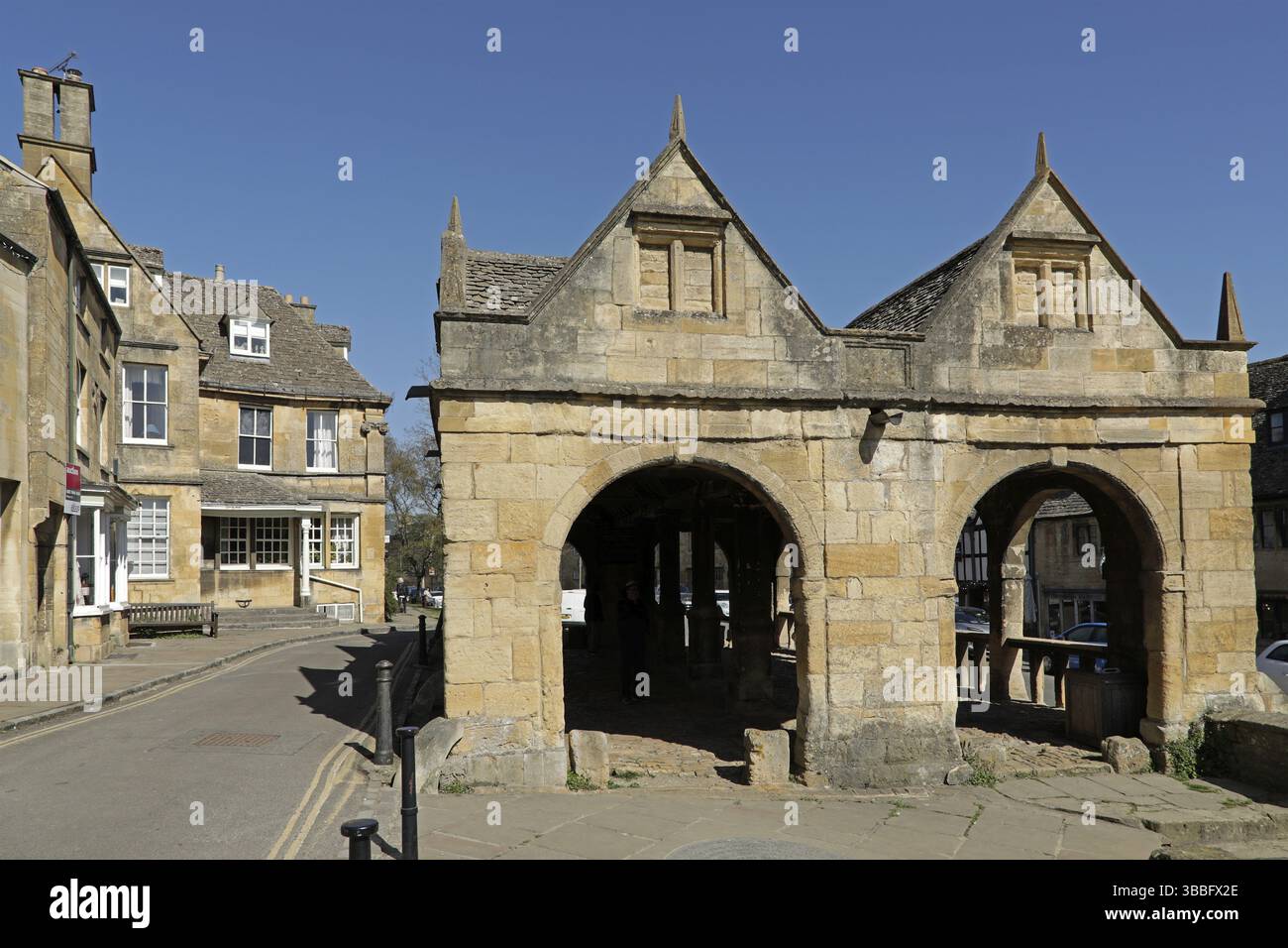Market Hall, Chipping Campden, The Cotswolds, England, Great Britain ...