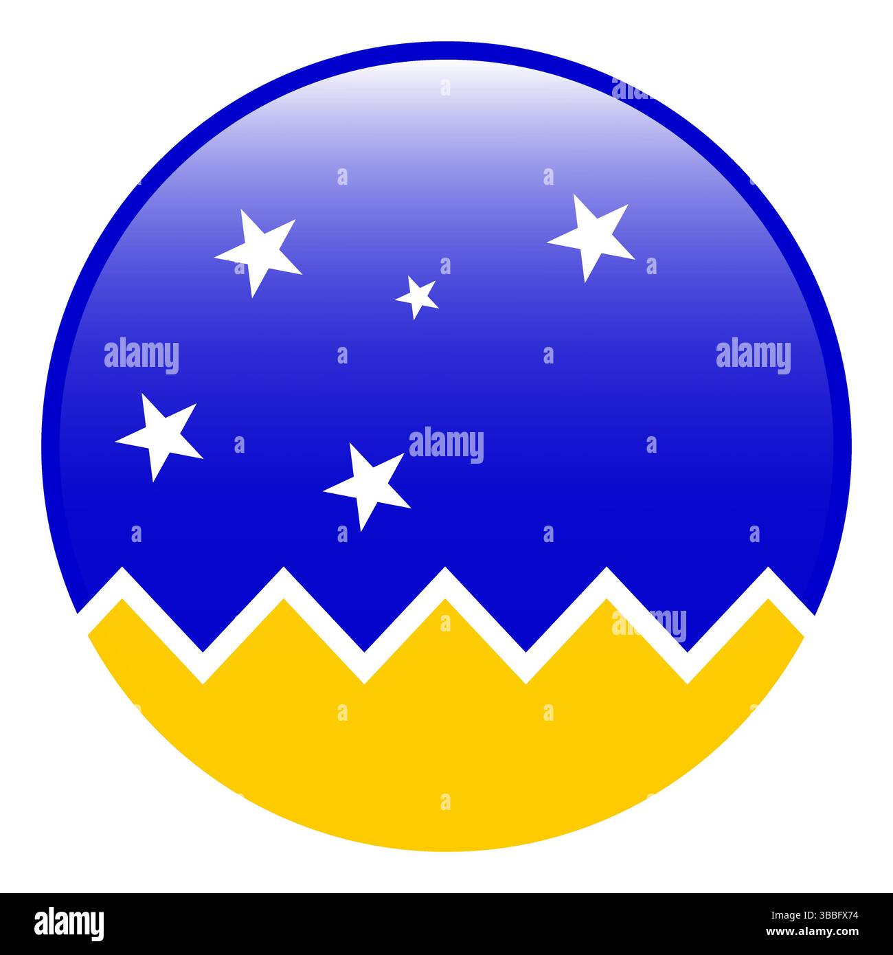 Flag of Magellan-chilean Antarctic Region. Magellan-chilean Antarctic ...