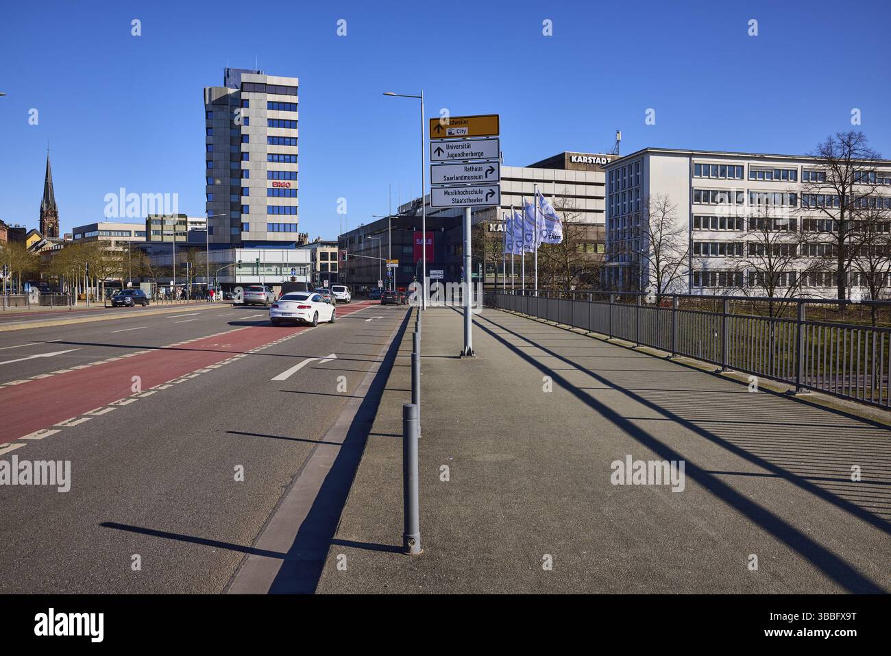 High-rise buildings, general development, modern architecture, concrete ...