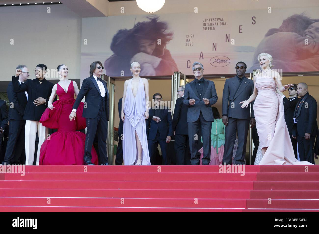 Cannes, France - 14.5.2024: Hayley Atwell, Tom Cruise and Pom ...