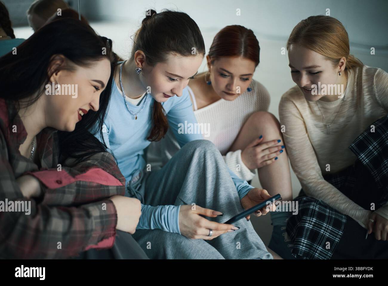 Diverse female friends sharing joyful hi-res stock photography and ...