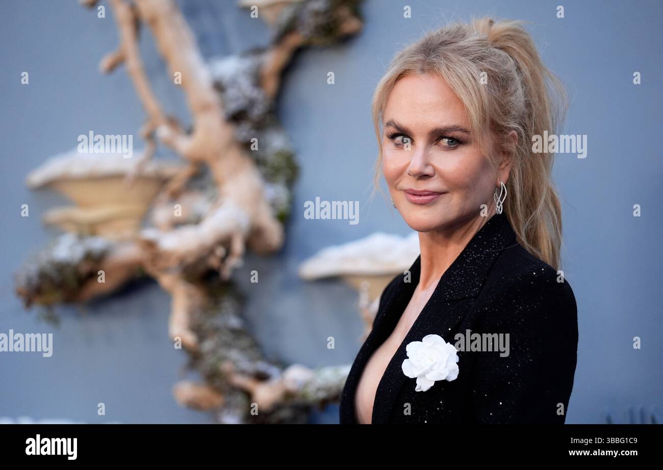 Nicole Kidman arrives at the premiere of the second season of the Hulu ...