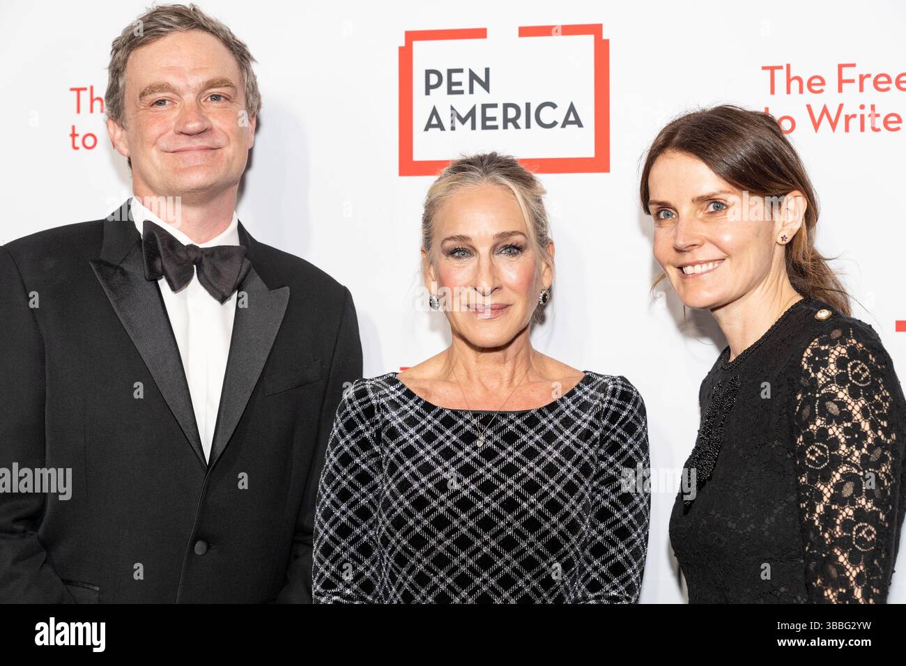 New York, NY, May 15, 2025: Patrick Radden Keefe, Sarah Jessica Parker ...