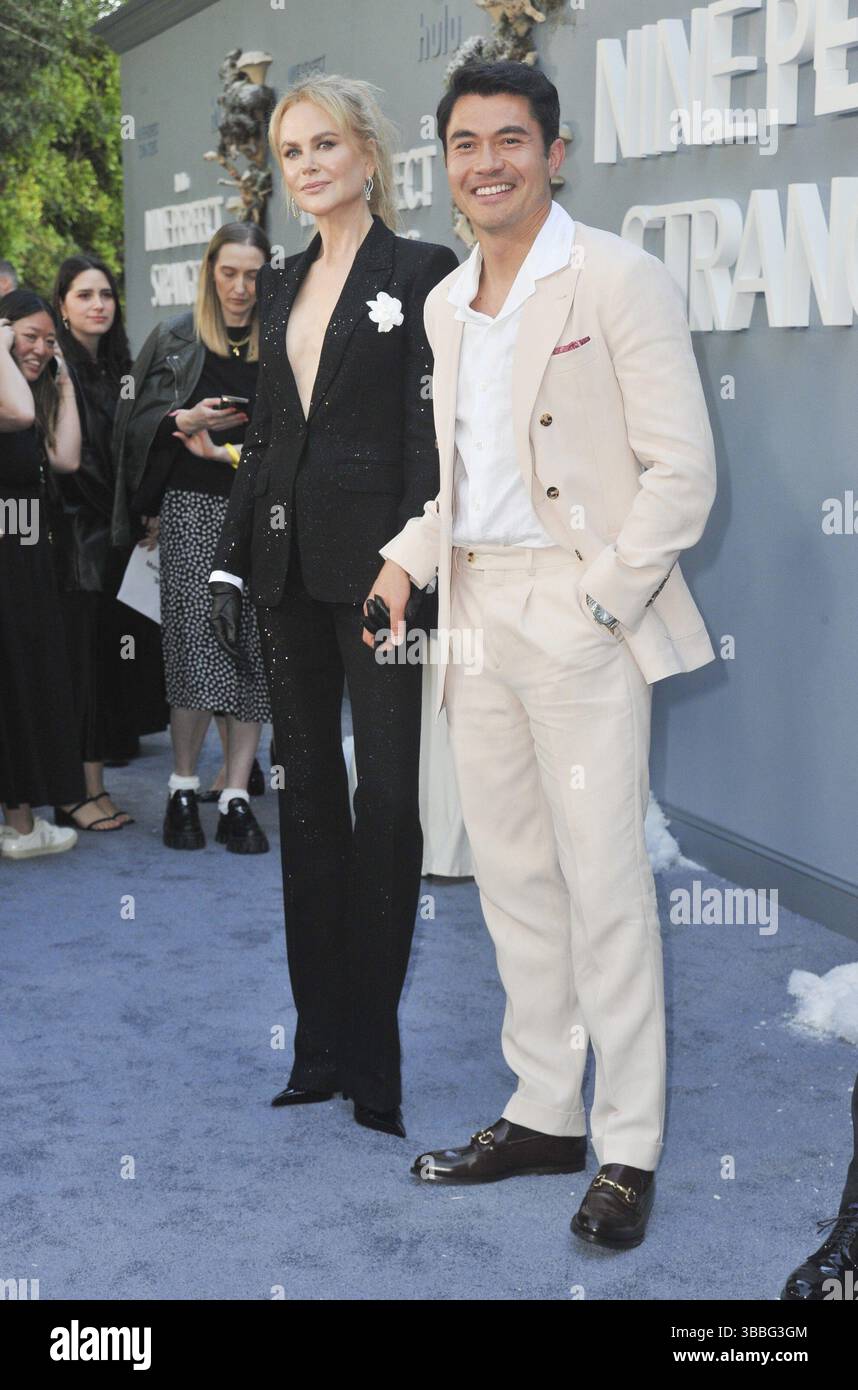 Ca. 15th May, 2025. Nicole Kidman, Henry Golding at arrivals for NINE ...